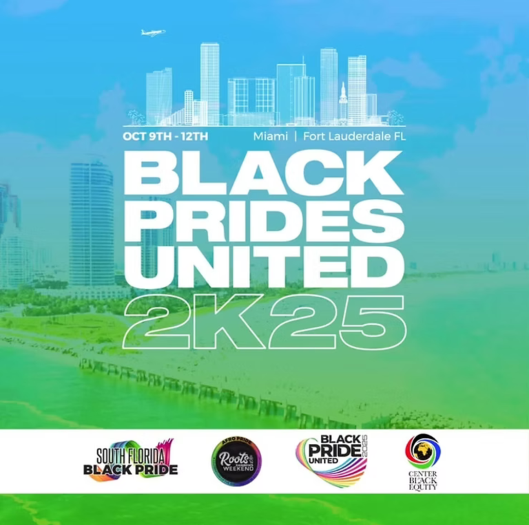 South Florida Black Pride Announces Its Line Up for Black Prides United ...