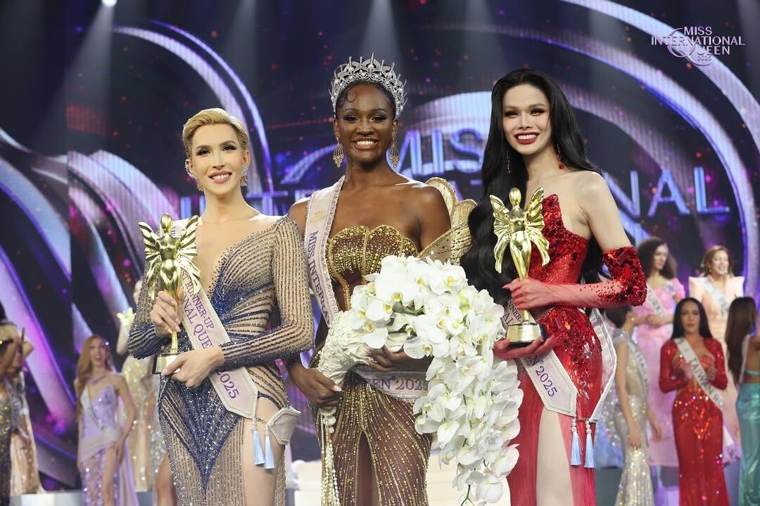 Midori Monet Crowned Miss International Queen 2025 in World's Largest Trans Beauty Pageant ...